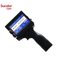 China Small Letter Code Industrial Handheld Inkjet Printer Mobile Date Code Inkjet Printer for sale