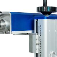 China CE ISO 50W Portable Split Fiber Laser Marking Machine 110x110mm Work Area for sale