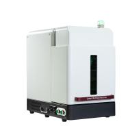 China 3D Mini Enclosed Fiber Laser Marking Machine 20W 110x110mm Work Area CE ISO for sale