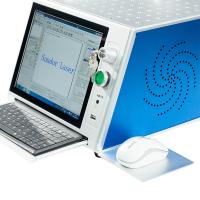 China 20W 30W 50W Fiber Laser Marking Machine Metal Engraver 110x110mm Work Area for sale