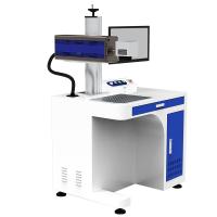 China Desktop CO2 Laser Marking Machine 30W 60W for PVC PCB QR Code Engraving for sale