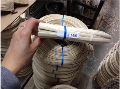 China Rattan Flat over core (basket weaving reed)  core 6mm /8 mm / 12 mm for sale