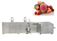 China Customized Waffle Basket Production Line with Pressing Tower System - 240mm Baking Plates, 4200-9500 Cones/Hour Capacity for sale