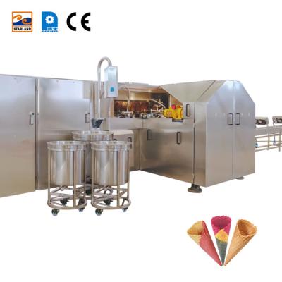Chine 137 chaîne de production automatique de cuisson de cornet de crème glacée des plats 5200/Hours Baker Machinery de cornet de crème glacée à vendre