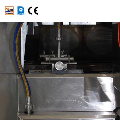 China 10kg / hour Barquillo Cone Machine With Stainless Steel Construction for sale