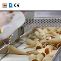 China Automatic Barquillo Cone Production Line 5000 Cones per Hour Stainless Steel for sale