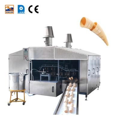 China Large Scale Wafer Cone Making Machine With CE Gas Heating for sale