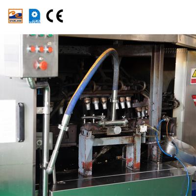 China Large Scale Wafer Cone Making Machine With CE Gas Heating for sale