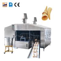 China Wafer Cone Production Line 28 Baking Plates 4400 Cones per Hour 0.75kw for sale