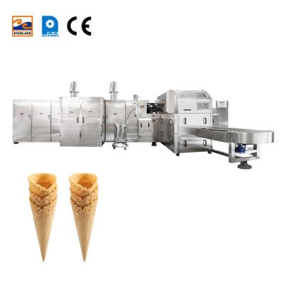China Professional Cone Making Machine Speed Adjustable 2.0hp 8000pcs / Hour for sale