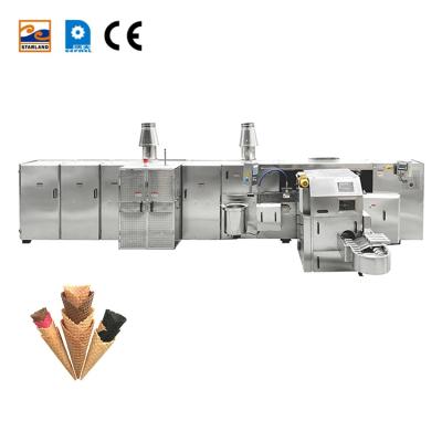 China Productivity Customized Sugar Cone Machine With 3000 Standard Cones Per Hour for sale