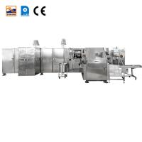 China Automatic Barquillo Cone Production Line 51 Baking Plates 1800 Cones per Hour 220V/380V for sale