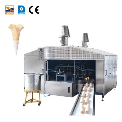 China New Automatic PLC Control Stainless Steel Wafer Cone Production Line for sale