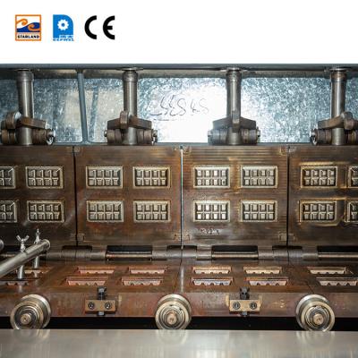 China Stainless Steel Automatic Monaka Wafer Production Line Food Processing Machine for Smooth Production for sale