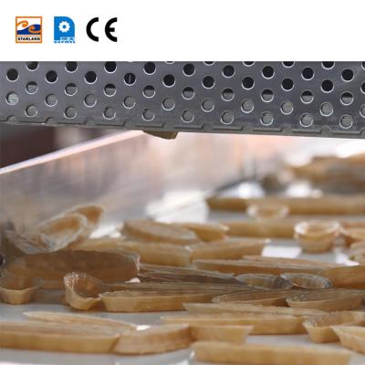 China Stainless Steel Automatic Monaka Wafer Production Line Food Processing Machine for Smooth Production for sale