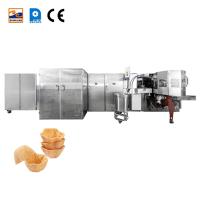 China Automatic Waffle Basket Machine 380V 1.5KW PLC Control Customizable Production Line for sale