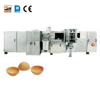 China Automatic Waffle Basket Production Line 1.5KW 380V Stainless Steel Biscuit Machinery for sale