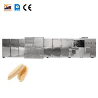 China Automatic Monaka Wafer Production Line 380V 1.5KW Stainless Steel PLC Control for sale