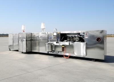 China Automatic Wafer Biscuit Maker Incorporating PLC Control System Providing Accurate Control For Obleas Wafer Production for sale