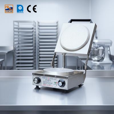 China Semi Automatic Ice Cream Cone Machine Stainless Steel Frame Ensures Operation for sale