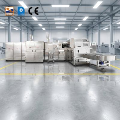 China Biscuit Baking Machine Developed For Production Of Sugar Cones Ensuring High Throughput And Consistent Biscuit Texture for sale
