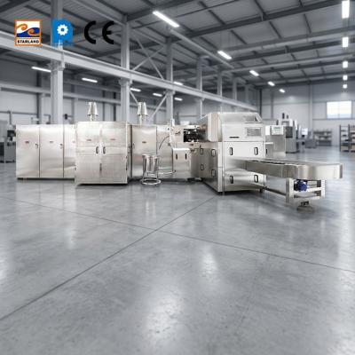 China Full Automatic Roller Sugar Cone Production Line 220V 380V Automatic Rolled Sugar Cone Production Line For Manufacturing for sale