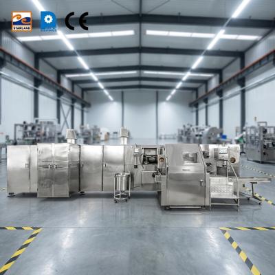China Full Automatic Ice Cream Cone Rolling Machine Designed For Mass Production Of Ice Cream Cones for sale
