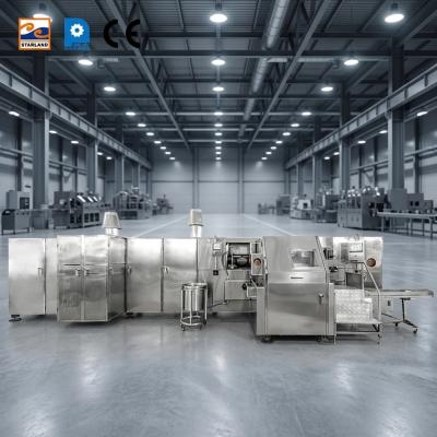 China Capacity 1800 PCS / Hour Automatic Barquillo Cone Production Line For Manufacturing for sale