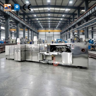 China Stainless Steel Wafer Biscuit Machine Industrial Equipment For Production Of Crispy Wafer Biscuit In Food Processing Industry for sale