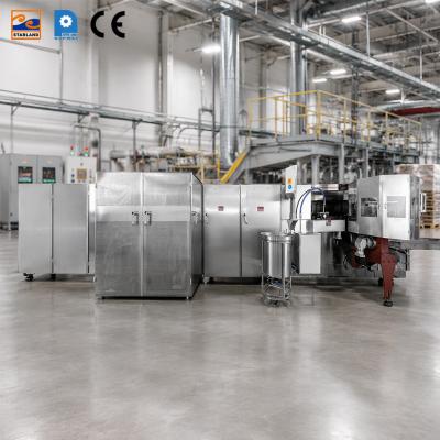 China Video Technical Support Waffle Basket Production Line Stainless Steel Construction Equipment for Commercial Food Production for sale