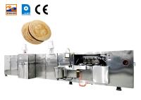 China Stainless Steel Large Wafer Biscuit Production Line High Automatic Production for sale