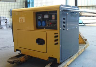 China Small porable   5kw  silent diesel generator  ac single phase   key start with AVR  factory price for sale