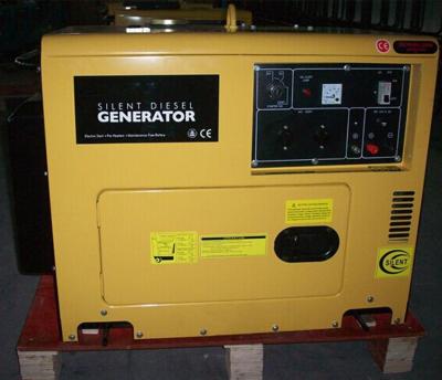 China Low price  3kw  silent   diesel generator single phase  air cooling   honda type for home use for sale