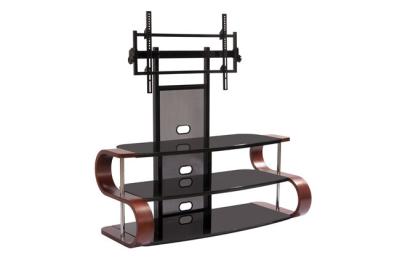 China High Performance TV Media Stand Excellent Appearance Aluminium Tube Frame for sale