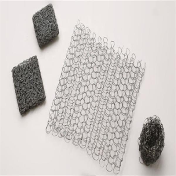 Oil Gas Separation Air Purification Filters Knitted Wire Mesh Made From Common Materials