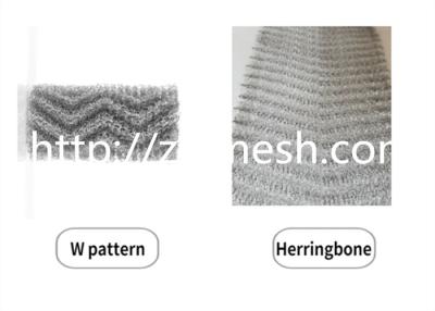 China Width3.8-50 Corrosion Resistant Compressed Knitted Wire Mesh Ideal For Chemical Processing And Oil Gas Industry for sale