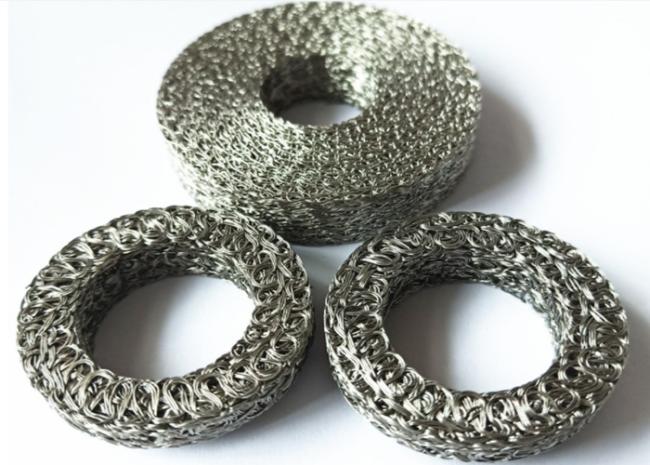 ZT Stainless Steel Knitted Mesh Separation Ring Customized Shapes