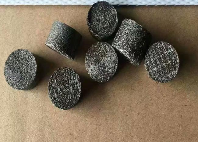 ZT Stainless Steel Knitted Mesh Separation Ring Customized Shapes