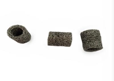 China Cylindrical Shockproof Compressed Knitted Wire Mesh Filter Stainless Steel 310 0.08mm-0.55mm for sale