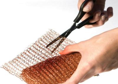 Cina Cavo tricottato di rame Mesh Tape Width 10-500mm 37mm 38mm Dia Sample Available in vendita