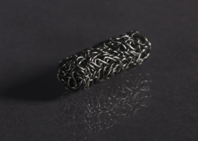 China Geluiddempers 0.18mm Ss Gebreide Draad Mesh For Exhaust Systems Te koop