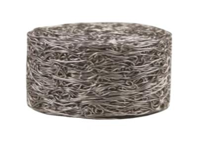 China Customize Compressed Knitted Wire Mesh 316l Od160 Id70 Thickness 21mm for sale