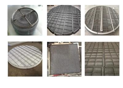China Draaddiameter 0,08 - 0,5 mm Samengedrukt gebreide gaas voor filtratie Te koop