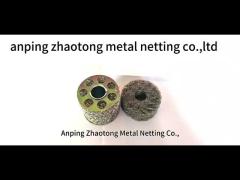 Abrasion Polished Knitted Mesh Wire For Oil - Gas Separation
