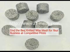 ODM Business Knitted Metal Mesh High Temperature Resistance