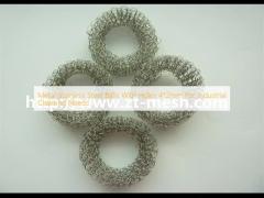 Metal Stainless Steel Balls With Holes 4*2mm For Industrial Cleaning Needs