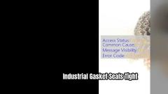 Knitted Wire Mesh Gasket Seals Industrial Systems