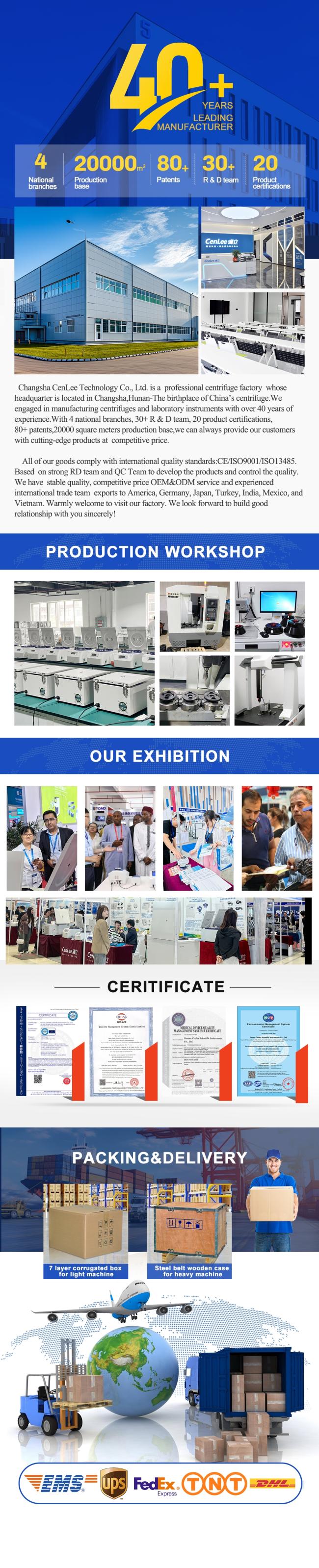 CTL420 biochemistry Laboratory Centrifuge Horizontal Rotor 10ml 15ml 50ml tubes centrifuge for clinical testing 2