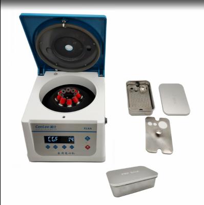 China XL6A 4000r/Min 8 X20ml Low Speed Centrifuge , CGF PRP PRF Centrifuge For Medical Use for sale