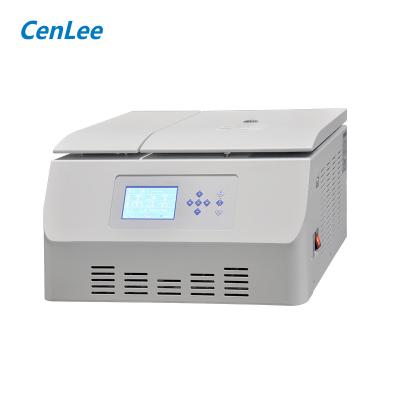 China CenLee18R Ultracentrífuga de bancada de mesa Máquina de centrífuga refrigerada Velocidade máxima 18500 r/min Max. RCF 23469xg for sale
